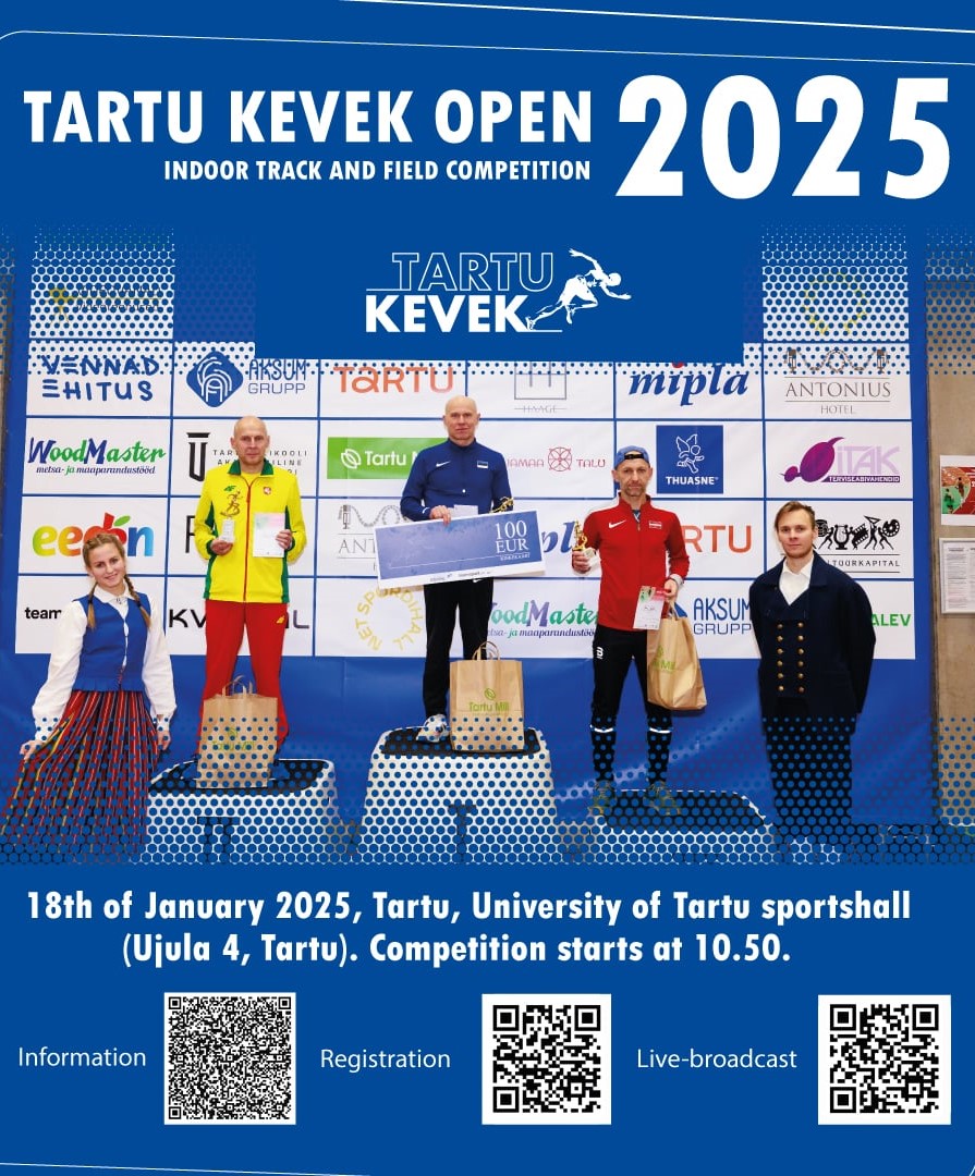Kevek – Tartu kergejõustikuveteranide koduleht
